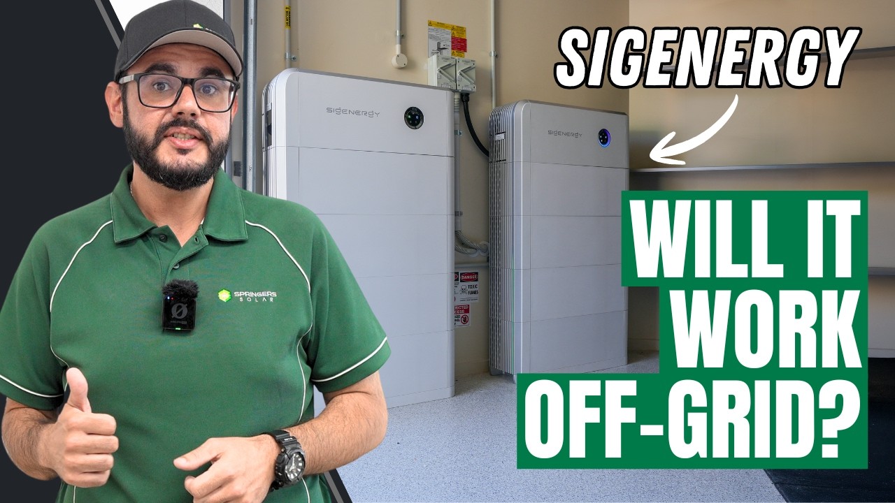 Off-Grid Sigenergy System - Can It Be Done?