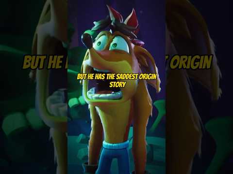 Crash Bandicoot’s SAD origin story #crashbandicoot #playstation #gametheory #gaming