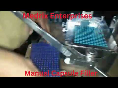 Capsule Filling Machine - Manual Capsule Filling Machine Manufacturer ...