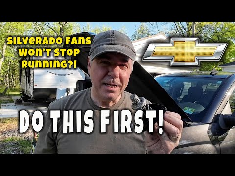Silverado Radiator Fan Won't Turn Off! This is THE fix! MCG video 141