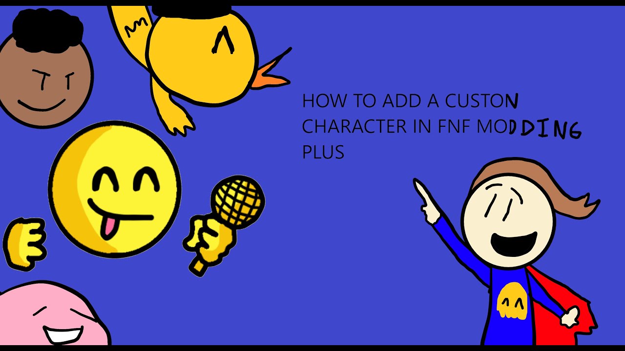 FNF MODDING PLUS TUTORIAL CUSTOM CHARACTERS