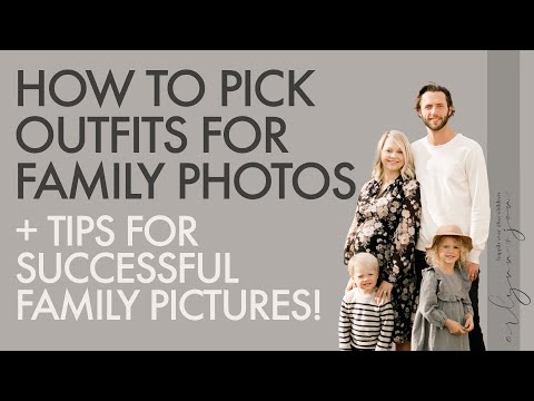 How To Pick Outfits For Family Photos PLUS Tips For Getting Successful Family Pictures!