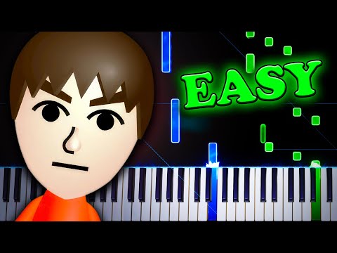 Mii Channel Theme – Easy Piano Tutorial | Sheet Music Boss