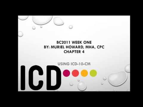BC2011 Week One-ICD coding