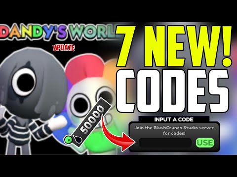 ⚠️ALPHA UPDATE!!⚠️ DANDY'S WORLD ROBLOX CODES 2025 - DANDYS WORLD CODES 2025 - DANDY'S WORLD