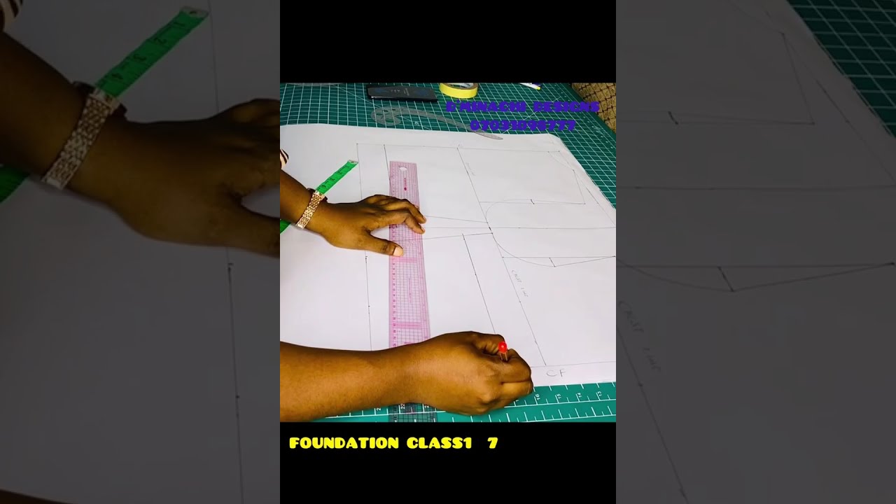 How to Draft a Half Scale Basic Bodice Block 2 | Beginner Sewing Tutorial