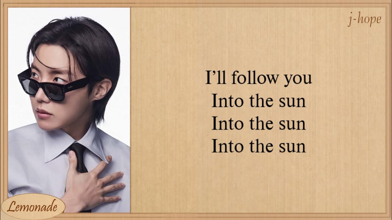 BTS Into the Sun Easy Lyrics