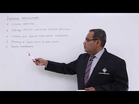 DBMS - Database Administrator