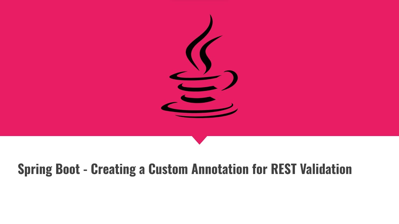 Spring Boot - Creating a Custom Annotation for REST Validation