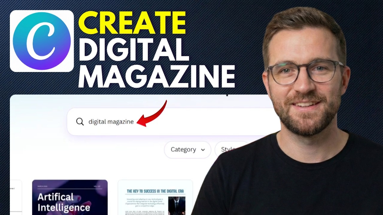 How to create a digital magazine in Canva (Step By Step 2026)