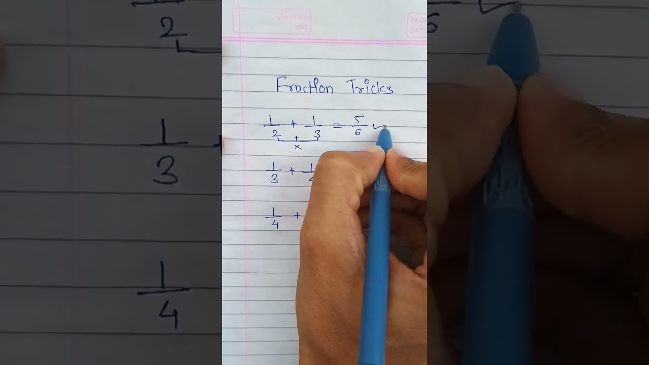 Fraction Tricks | Fraction Short Tricks | Maths Tricks |
