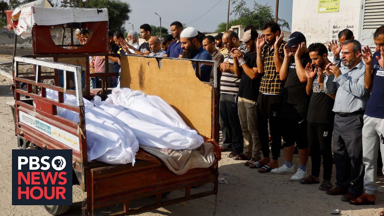 Israel intensifies bombing and ground operations, sending Gaza into internet blackout