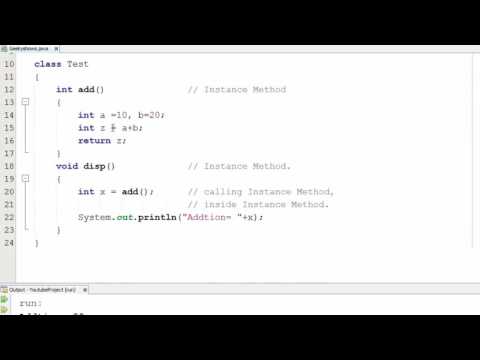 Learn 61 Nesting of Instance Method in Java Programming Hindi - Mind Luster