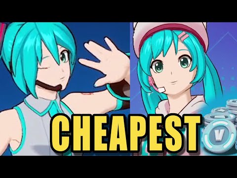 Fortnite How to Get Hatsune Miku the CHEAPEST Way