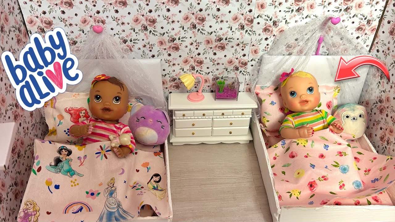 BABY ALIVE Newborn twins dolls Morning routine ☀️