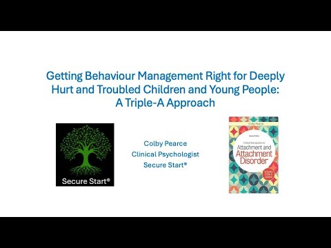 Getting Behaviour Management Right for Deeply Hurt and Troubled ...