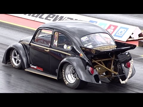 World Record 1/4 Mile Electric Car - Black Current III - 9.37 @ 147mph
