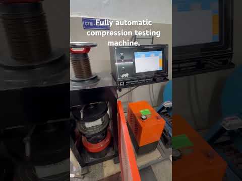 Digital Compression Testing Machine - Automatic Compression Testing ...