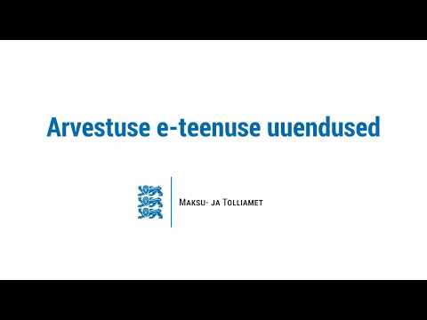 e-MTA: arvestuse e-teenuse tutvustus