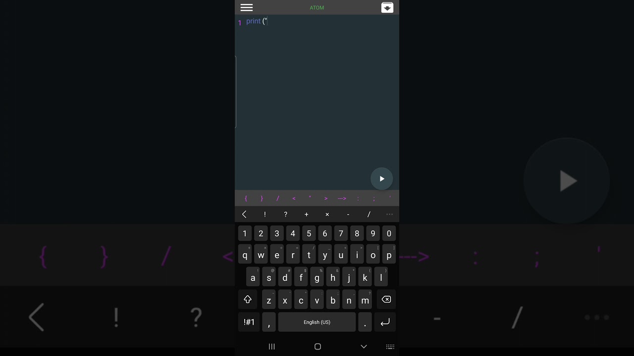 Coding on Android: Python