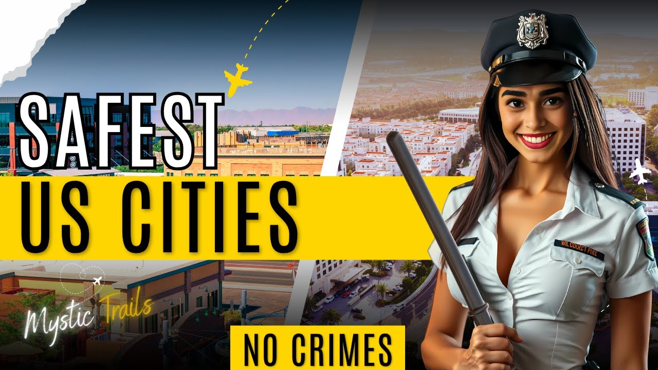 5 SAFEST Cities in America to Live in 2025 (Zero Crime Revealed)