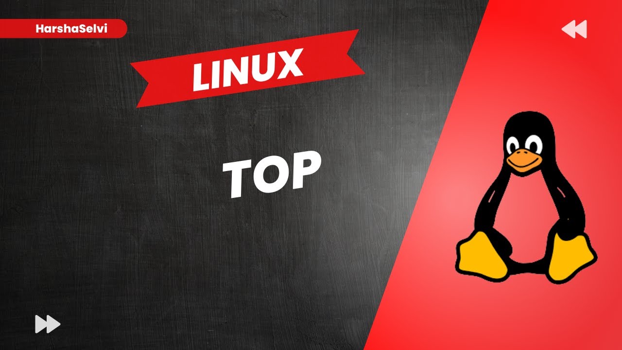 Linux Top | Tamil | HarshaSelvi