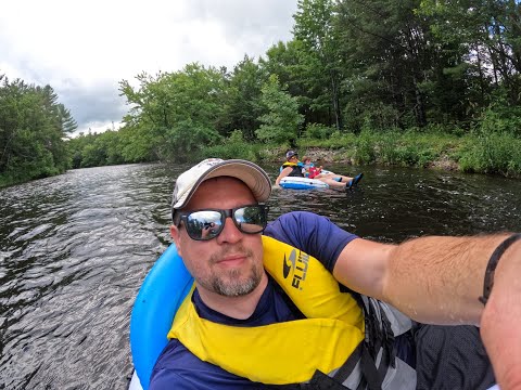 Tubing at Samuel De Champlain!