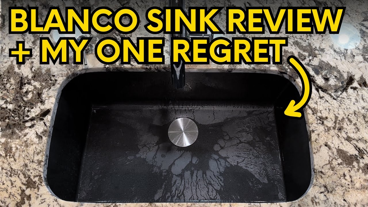 My ONE Regret About My BLANCO PRECIS SILGRANIT Super Single Undermount Kitchen Sink