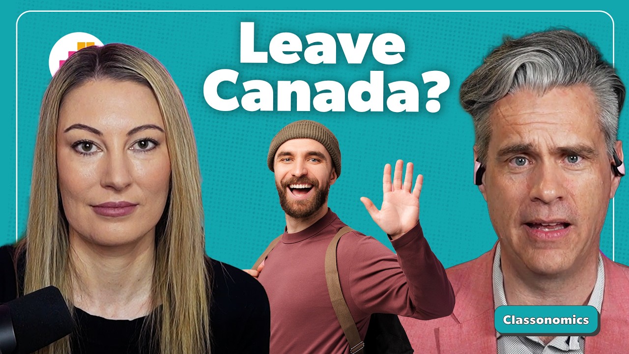 Young Canadians Are Fleeing Canada & Some People Want To Punish Them