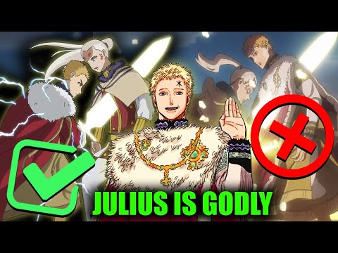 Black Clover's Julius is NOT 'Human' - How Strong was Wizard King Julius Novachrono In His Prime?