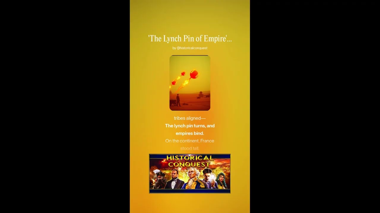 'The Lynch Pin of Empire' (The Story of the Lynch Pin for the French and Indian War)