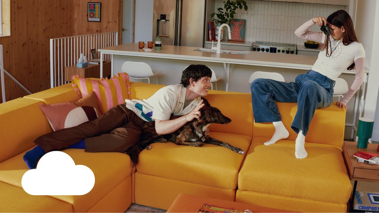 Make a statement with the Atmosphere sofa.