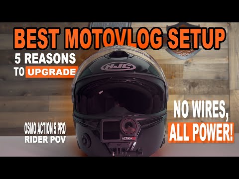 Completely Wireless MotoVlog Setup! DJI Osmo Action 5 Pro + DJI Mic Mini