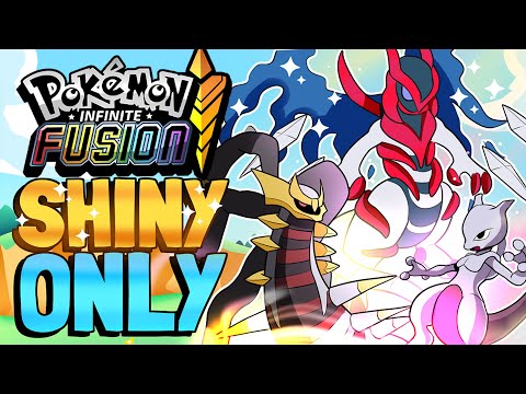 Beating Pokémon Infinite Fusions post-game with only SHINY Pokemon! JOHTO