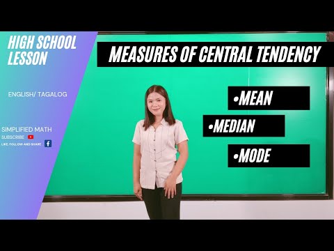 MEASURES OF CENTRAL TENDENCY: Mean, Median, Mode | Simplified Math