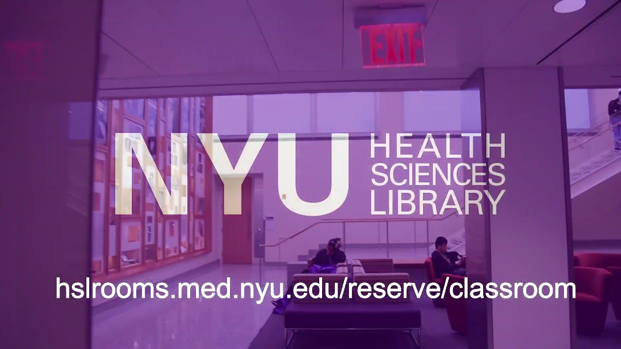 NYU Lapidus Library Classroom