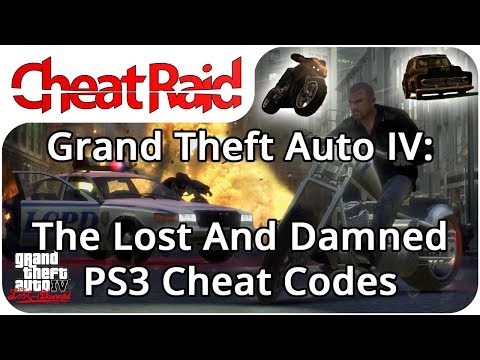 Grand Theft Auto IV: The Lost And Damned Cheat Codes | PS3