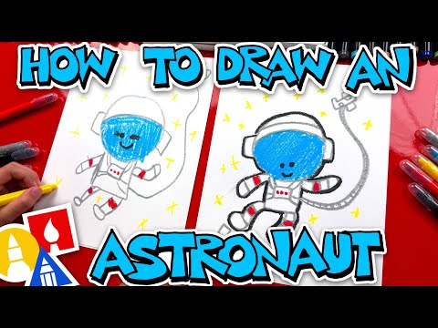 How To Draw A Super Simple Astronaut