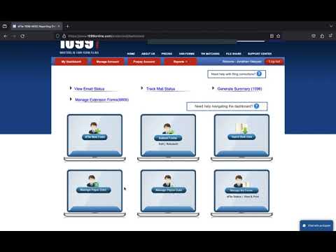 (Updated) How to add a Colon to your name on 1099Online.com