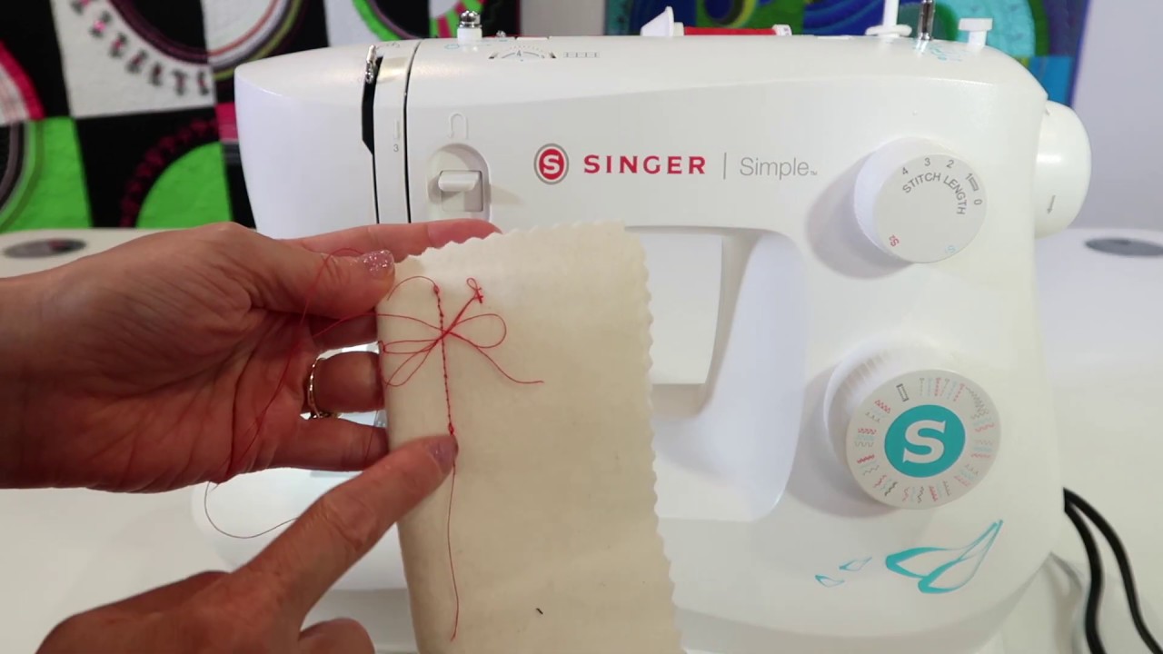 Singer Simple 3337 10 Tension Test