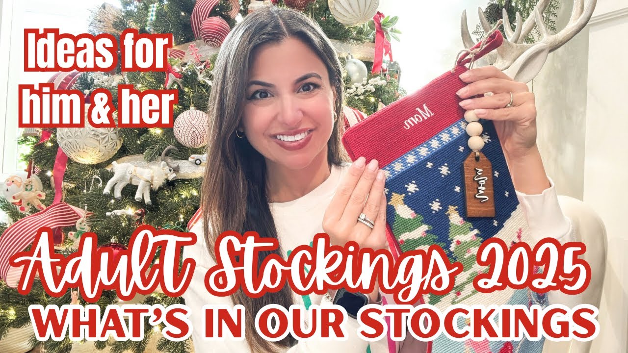 ADULT STOCKING STUFFER IDEAS 2025 | WHAT'S IN MY STOCKING | HUSBAND STOCKING STUFFER IDEAS