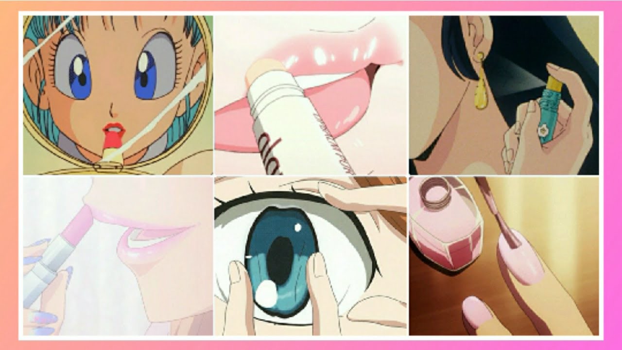 Makeup In Anime💄👄|メイクのアニメ| part 1.
