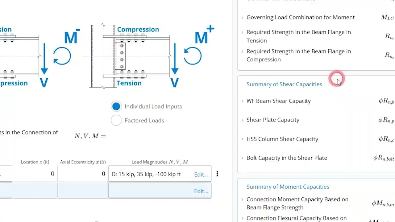 HSS Connection of the Month March:  Wide Flange Beam to HSS Column WT Moment Connection