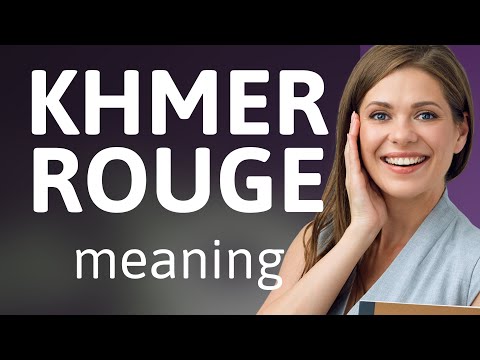 Khmer rouge | definition of KHMER ROUGE