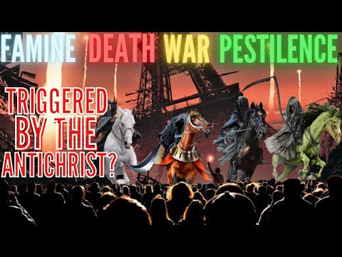 The Four Horsemen of the Apocalypse - Famine, Death, Pestilence and War