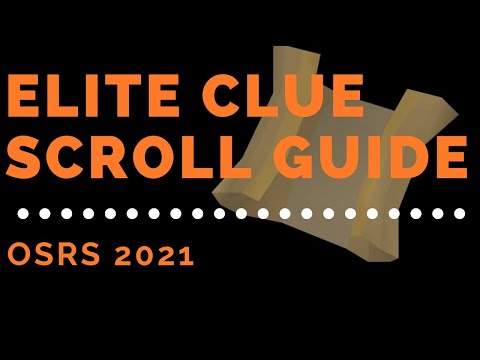 OSRS 2021 - With A Name Like That, You'd Expect A Little More Than Just... - Elite Clue Scroll Guide