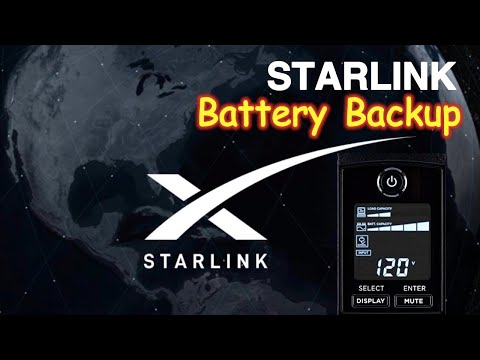 Starlink Internet Battery Backup & Protect Sensitive Electronics