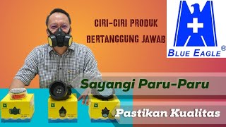 Masker Pernapasan chemical respirator NP306 Blue Eagle | Tekad Jaya