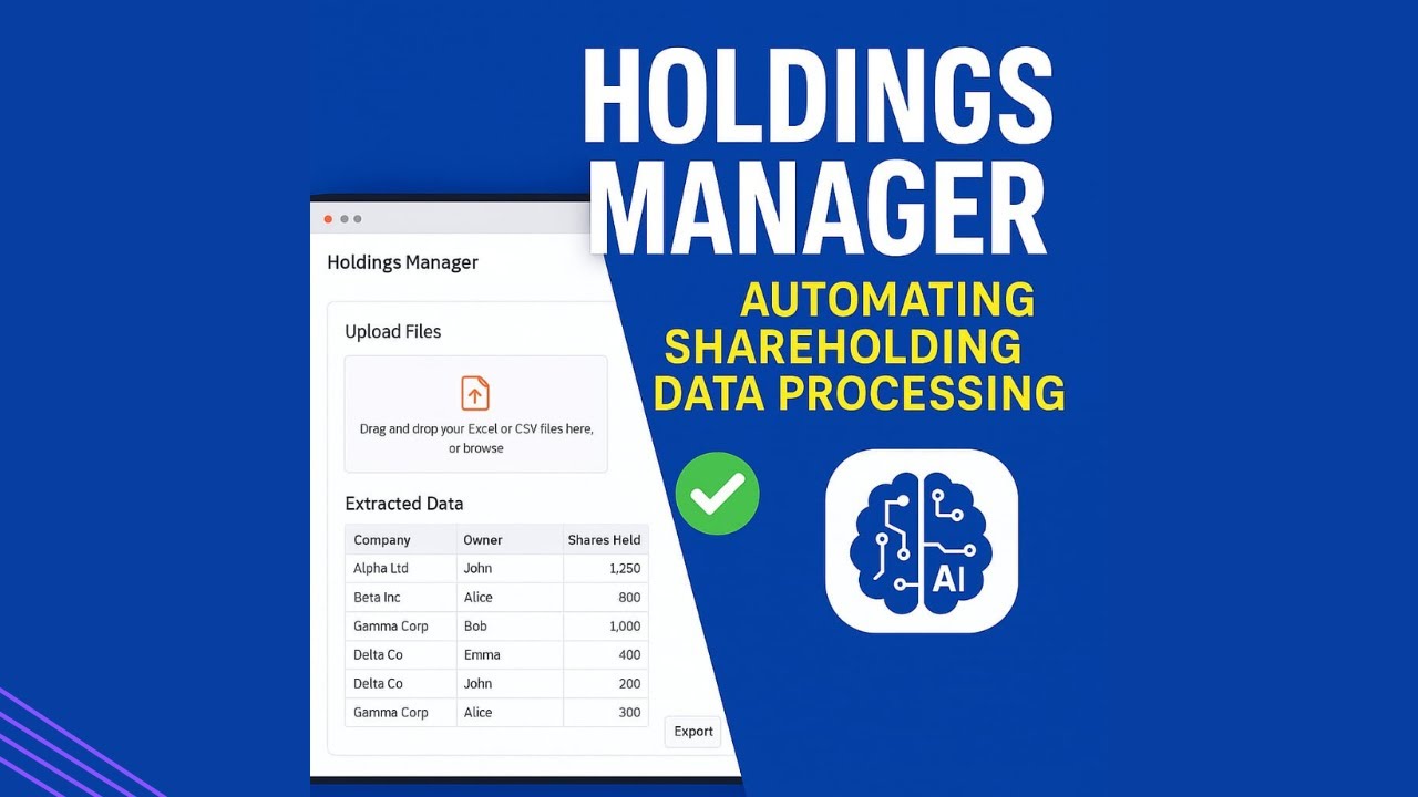 I Built an Automated Shareholding Dashboard Using Python and Streamlit
