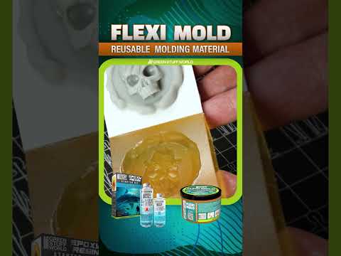 Flexi Mold Epoxy Resin #greenstuffworld #paintingminiatures #mold #molding #miniaturepainting
